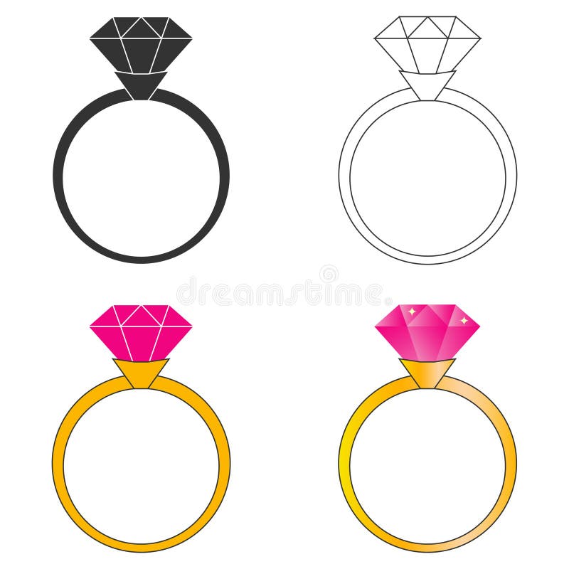 Ruby Ring Stock Illustrations – 5,328 Ruby Ring Stock Illustrations ...