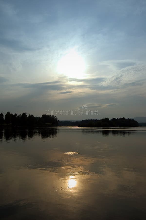 Gold River stock image. Image of burning, dream, beauty - 1204415