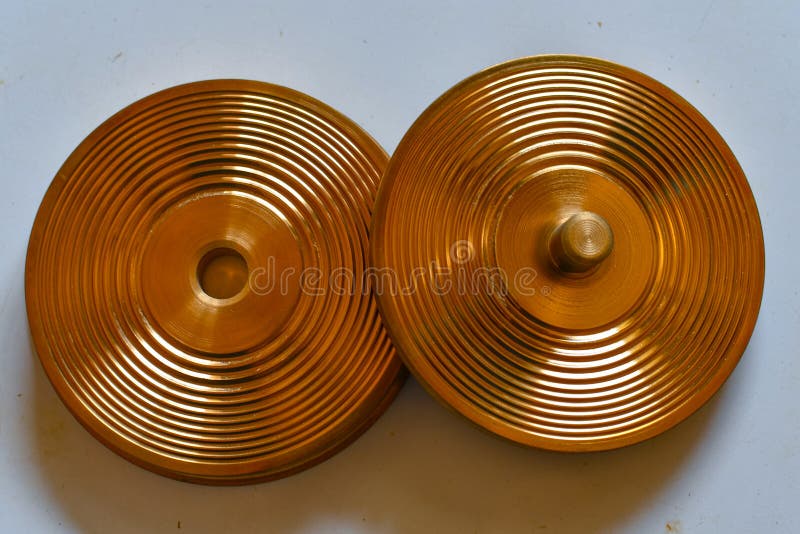 Gold Rolling Machine Using in Ornaments Making Shop. Stock Photo ...