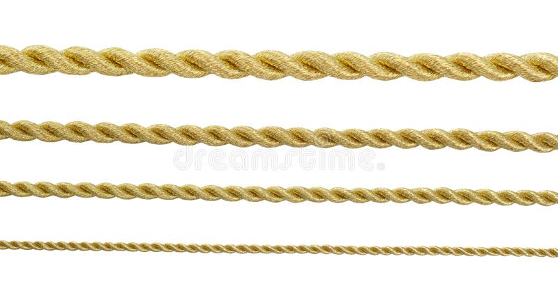 Gold rope stock photo. Image of festival, gold, design - 34961496