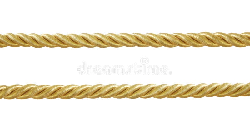 Gold rope knot stock image. Image of yellow, pattern - 24922647