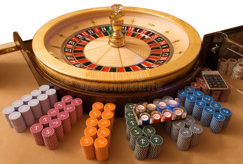 Gold roulette wheel stock photo. Image of croupiers, conferences - 5903136