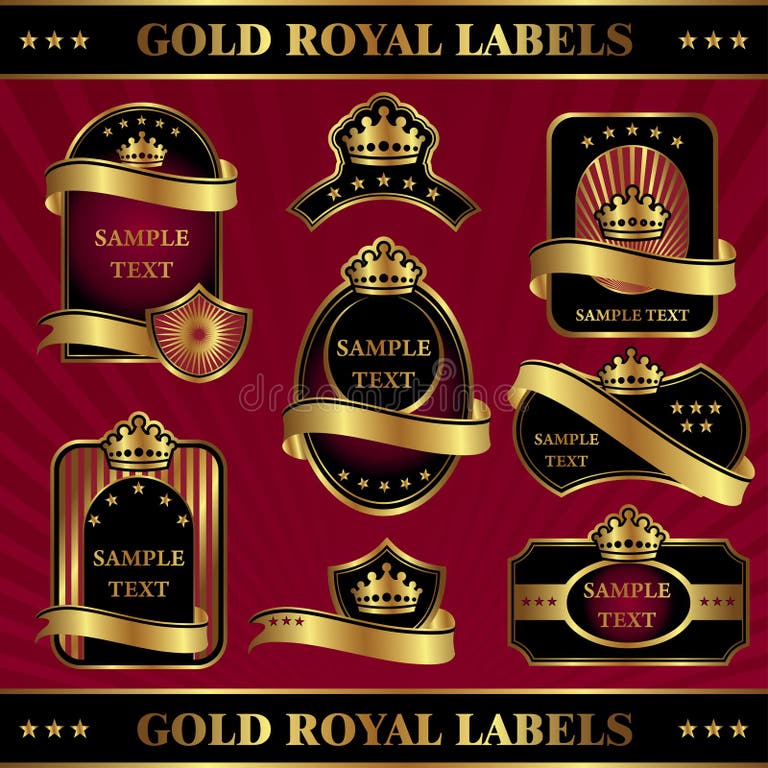Royal Sticker Stock Illustrations – 27,199 Royal Sticker Stock ...