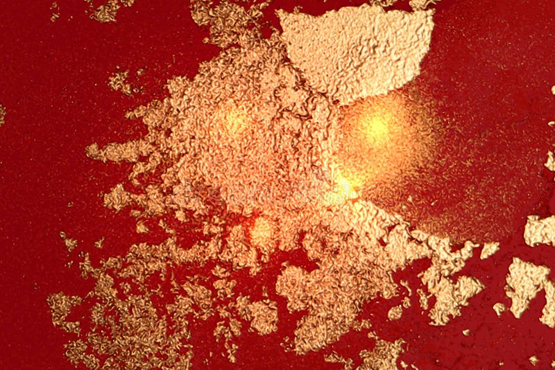 Gold and Ruby Red Marble Texture with Sparkles. Abstract Vector ...