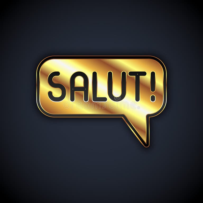 Salut Speech Stock Illustrations – 618 Salut Speech Stock Illustrations ...