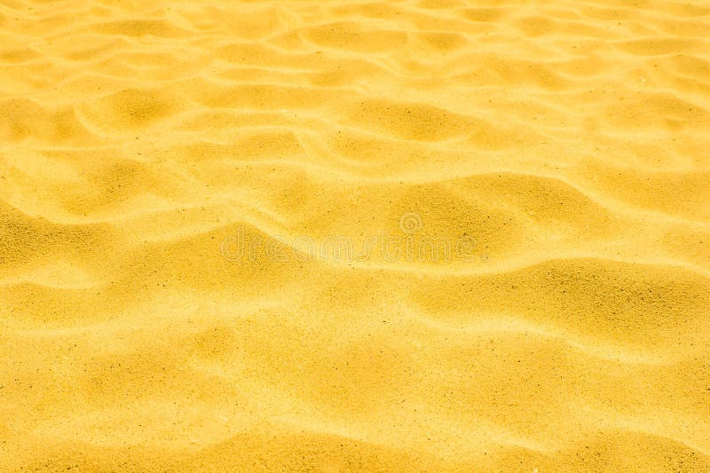 Gold Sand of a Beach in the Summer Stock Image - Image of beautiful ...