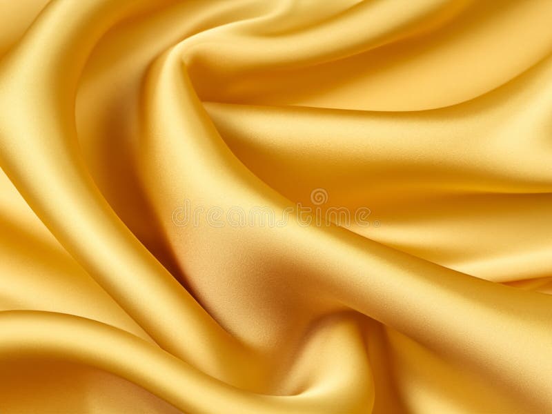 Gold Satin Fabric Texture Background Stock Illustration - Illustration ...