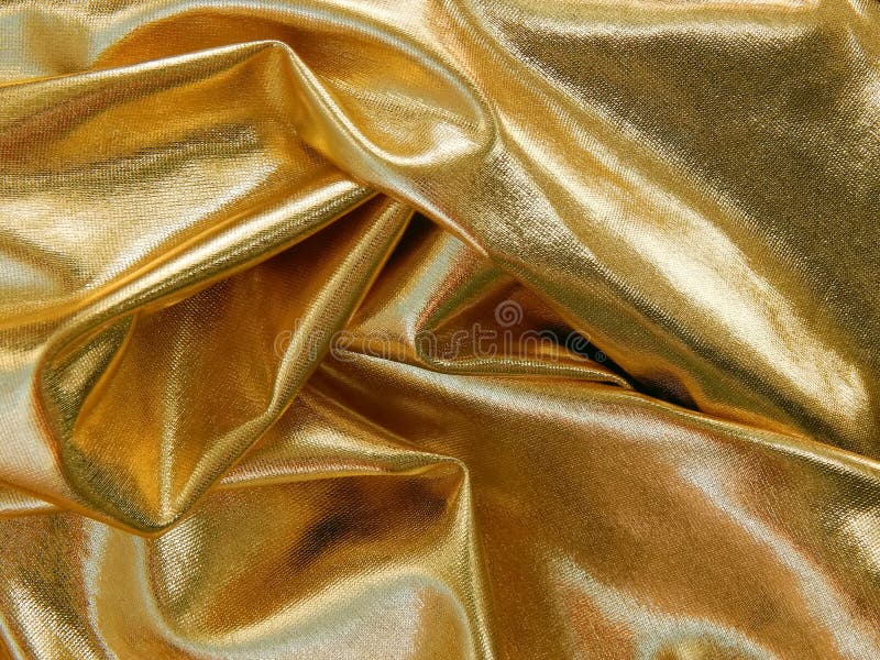 Gold satin material stock image. Image of romantic, golden - 93168725
