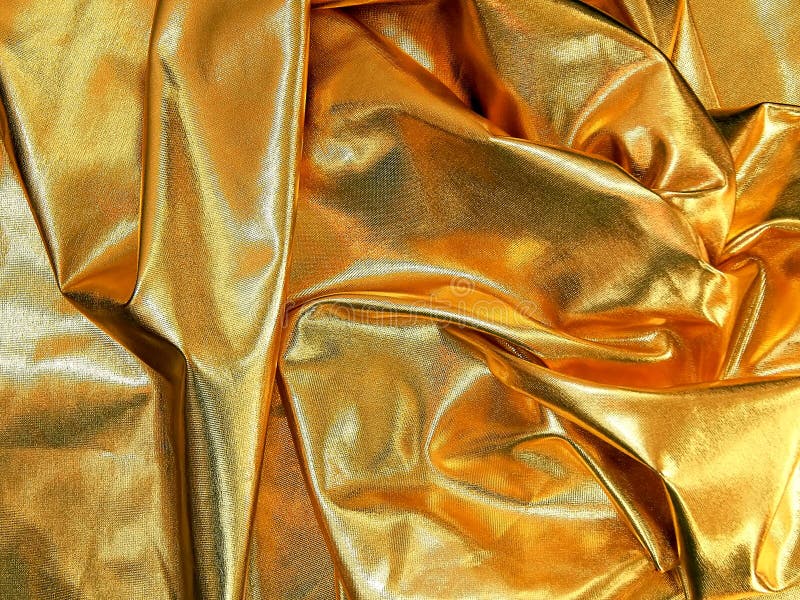 Gold Material Satin stock image. Image of golden, drapery - 93270591