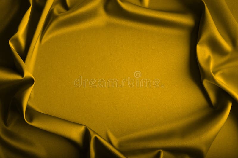 Gold satin stock photo. Image of satiny, fabric, soft - 122546800