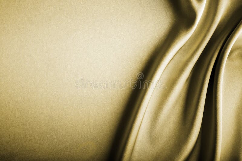Gold satin stock image. Image of wavy, design, fabric - 123593555