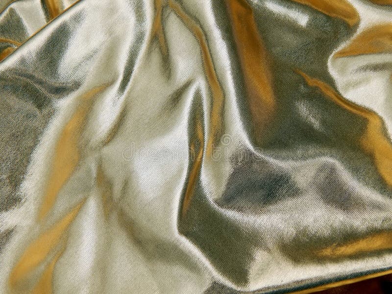 Gold Satin Surface Material Stock Photo - Image of beautiful, clothes ...
