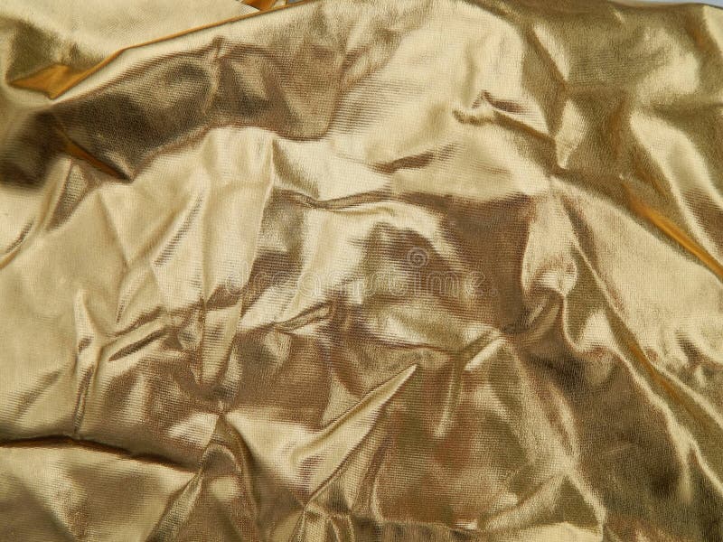 Gold Satin Surface Material Stock Image - Image of decoration, abstract ...