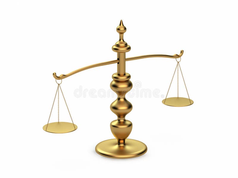 Golden Scale stock illustration. Illustration of sign - 20081276