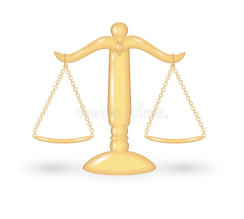 Fair Vs Unfair Words Scale Balance Justice Injustice Stock Illustration ...
