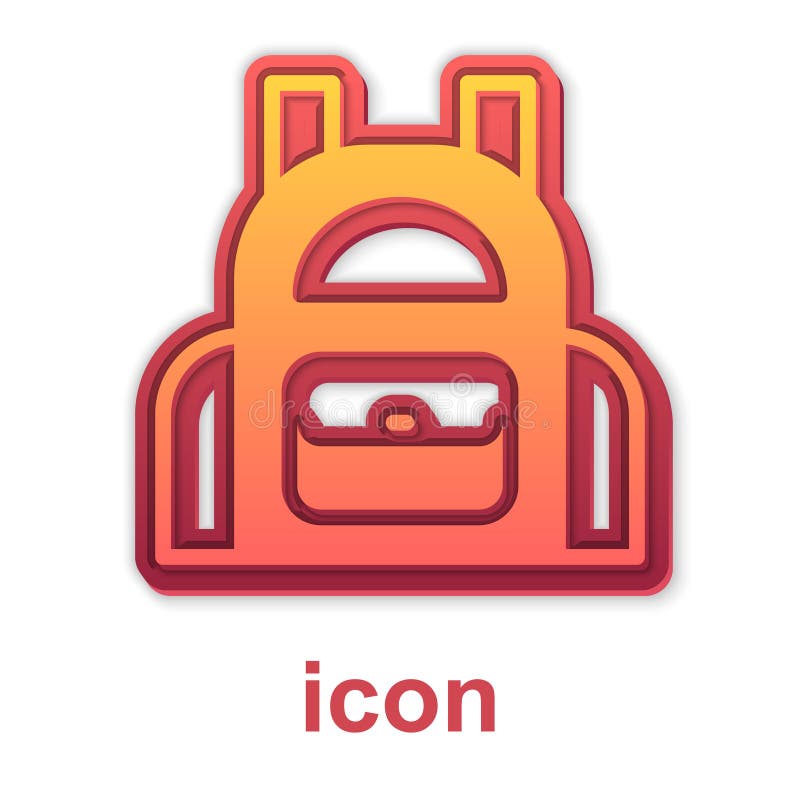 Gold Backpack Stock Illustrations – 997 Gold Backpack Stock ...