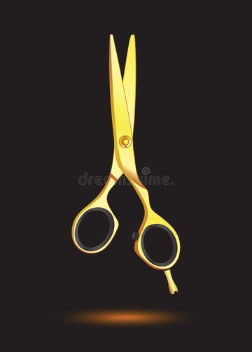 Gold Scissors Stock Illustrations – 3,665 Gold Scissors Stock ...