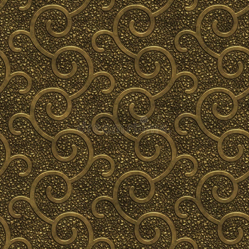 Gold Swirl Background