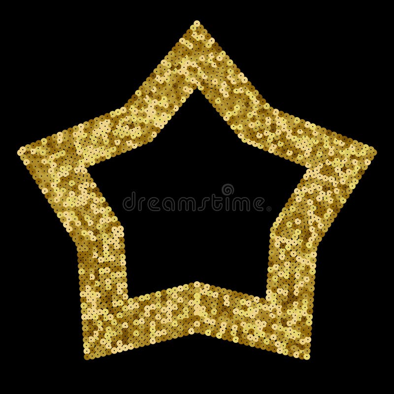 Gold Sequins Vector Luxury Seamless Border. Holiday Striped Background ... Gold Sequins Vector Luxury Seamless Border. Holiday Striped Background ...