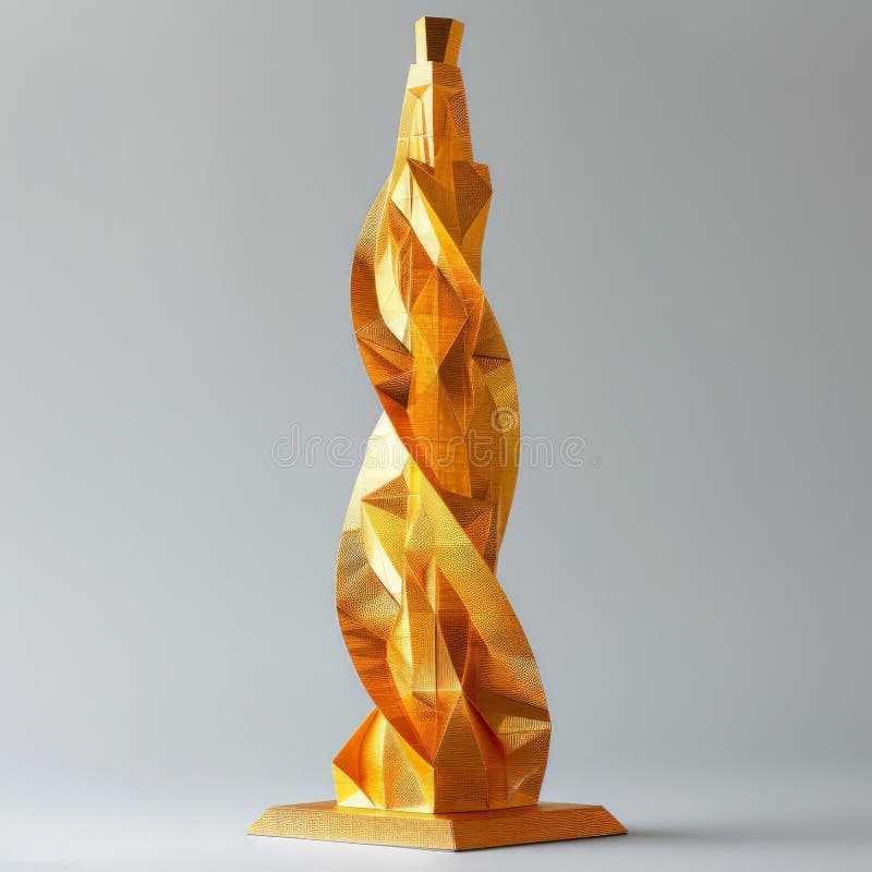 Gold Sheet Origami Shanghai Tower an Intricate Origami Model of ...