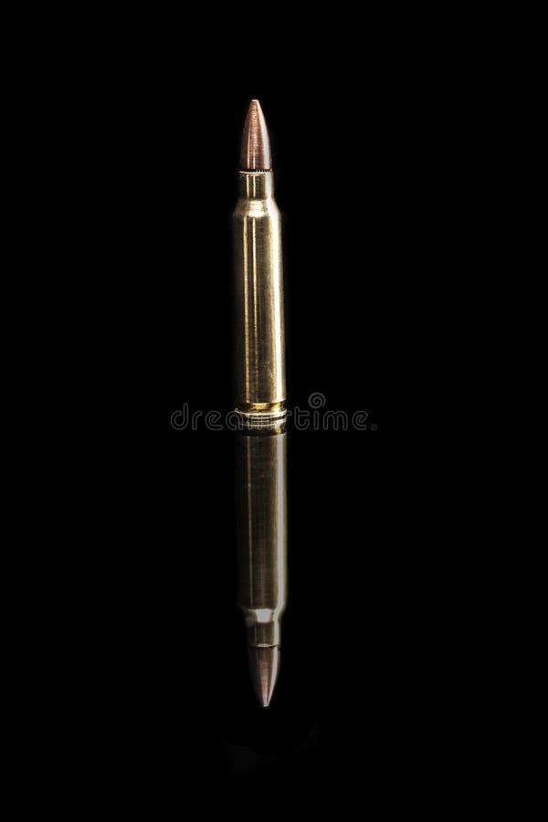 Gold Shiny Bullet stock photo. Image of lead, metal, battle - 69776954