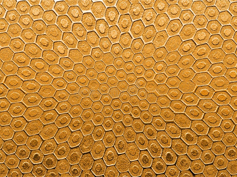Gold Pattern Made of Gold Metal with Optical Distortion Stock Photo ...