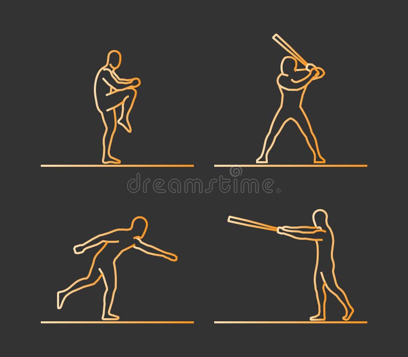Softball Figures Stock Illustrations – 10 Softball Figures Stock ...