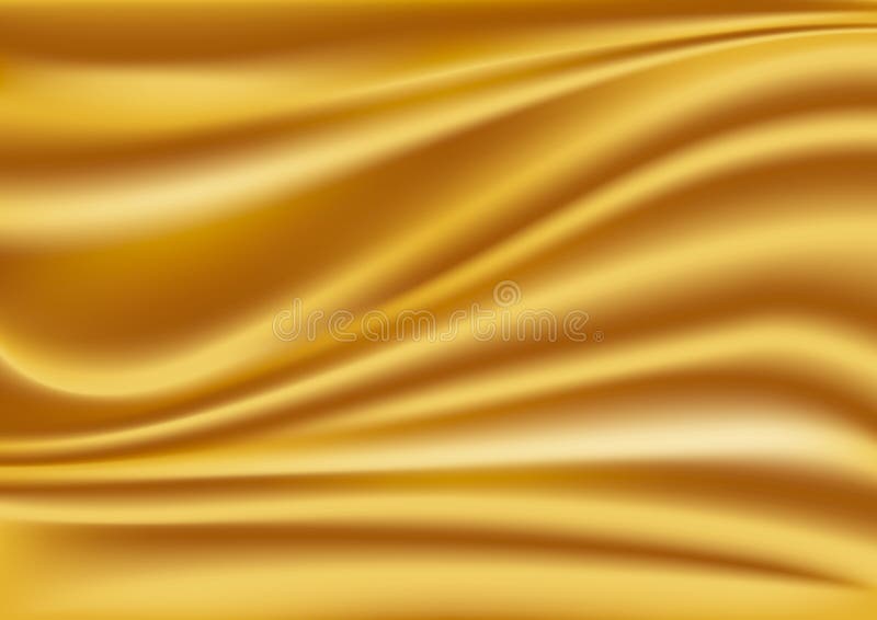 Gold silk background stock vector. Illustration of cloth - 15157671
