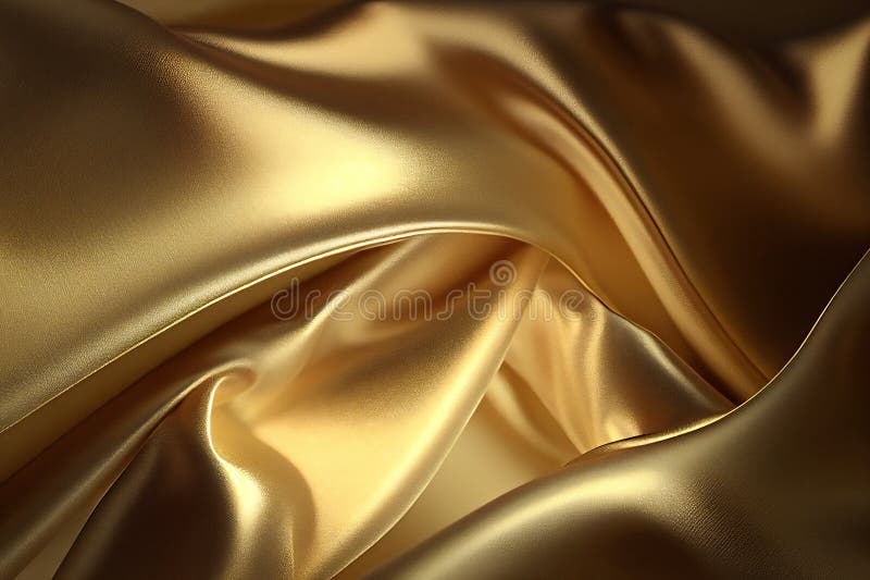 Gold Silk Texture stock illustration. Illustration of liquefy - 14345859