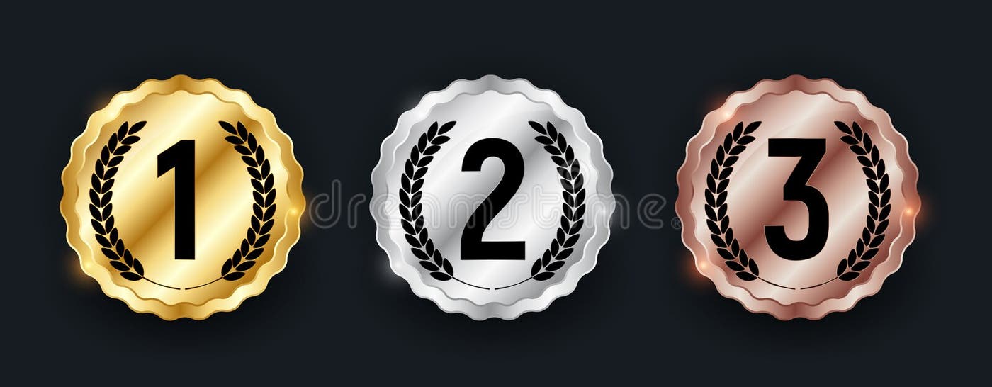 Rd Place Award Medal Stock Illustrations – 22 Rd Place Award Medal ...