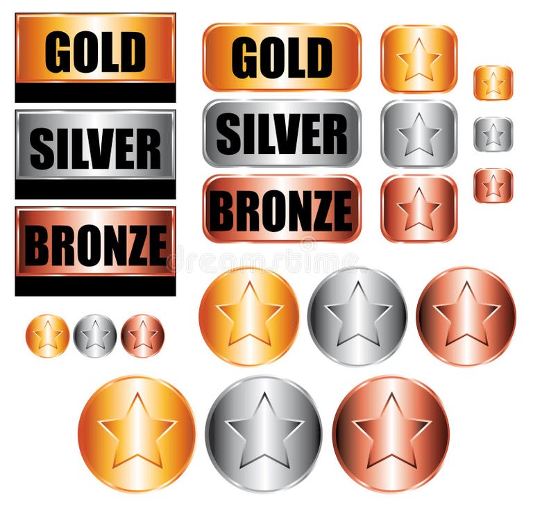 Bronze Sticker Stock Illustrations – 4,349 Bronze Sticker Stock ...