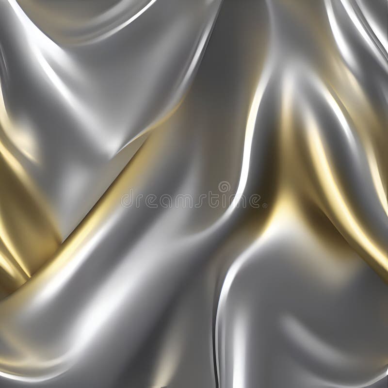 Gold and Silver, Color Gradient Background. Generative AI. Stock ...
