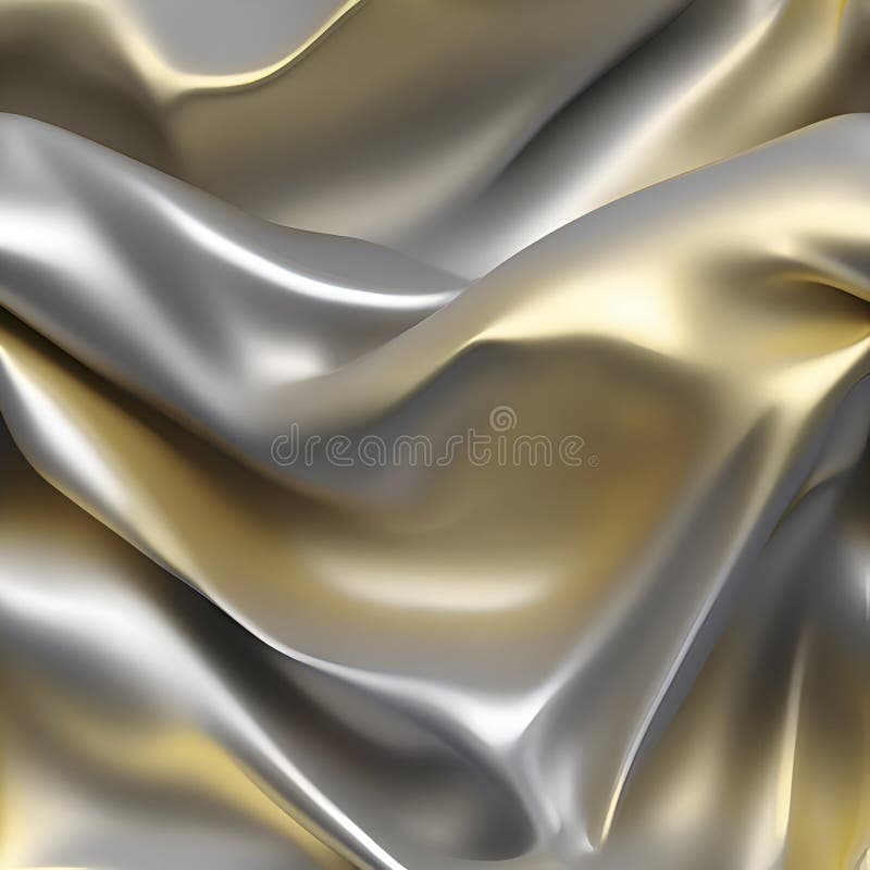 Gold and Silver, Color Gradient Background. Generative AI. Stock ...