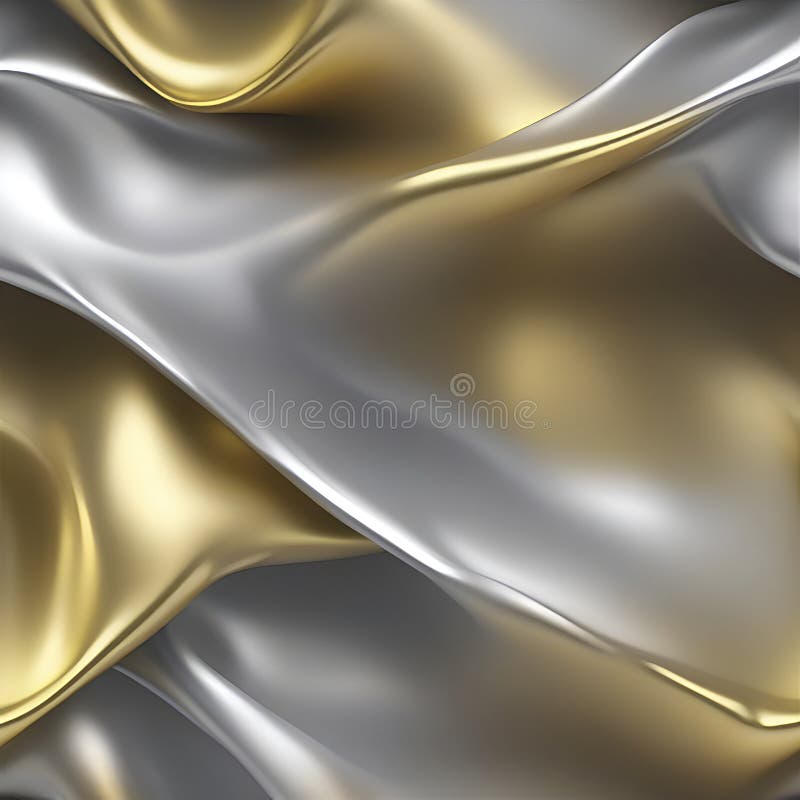 Gold and Silver, Color Gradient Background. Generative AI. Stock ...