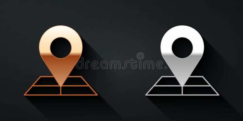 Silver Location Marker Icon Stock Illustrations – 3,192 Silver Location ...