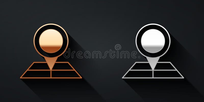 Silver Location Marker Icon Stock Illustrations – 3,187 Silver Location ...
