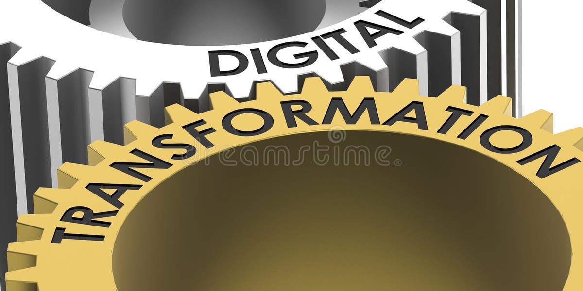 Digital Industry Transformation Word Stock Illustrations – 238 Digital ...