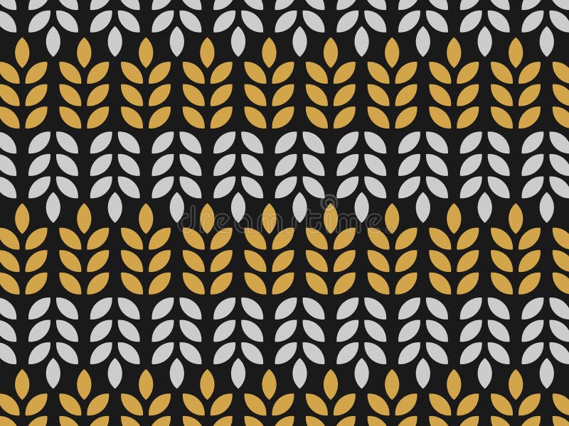 Gold and Silver Grain Pattern Vector Stock Vector - Illustration of ...