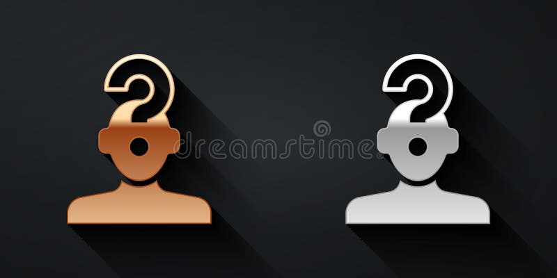 Person Shadow Question Mark Stock Illustrations – 465 Person Shadow ...