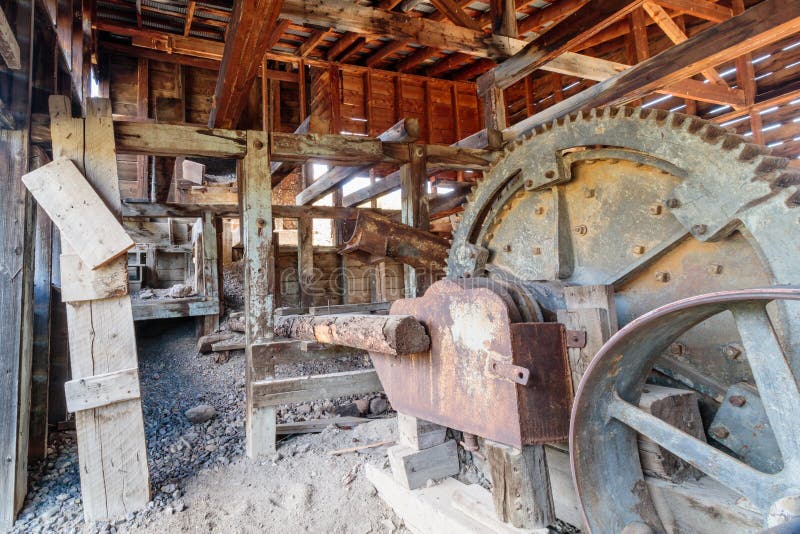 Gold or Silver Mine, Bachelor Loop, Creede Colorado Stock Image - Image ...
