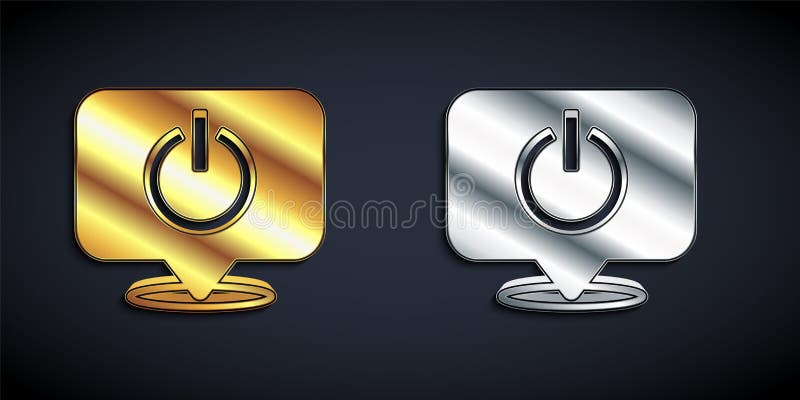 Gold Start Button Stock Illustrations – 1,130 Gold Start Button Stock ...