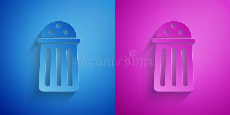 Gold and Silver Salt Icon Isolated on Black Background. Cooking Spices ...