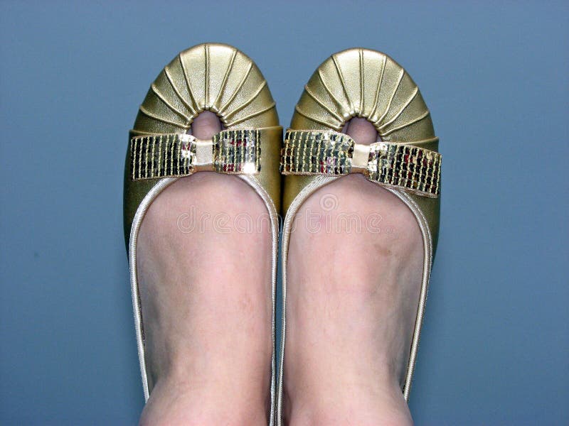 Gold Slippers 2 Picture. Image: 4367108