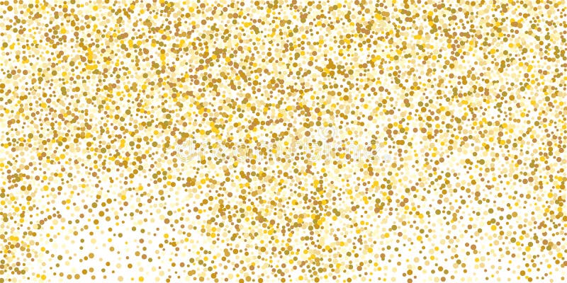 Gold small confetti on stock vector. Illustration of birthday - 236973629