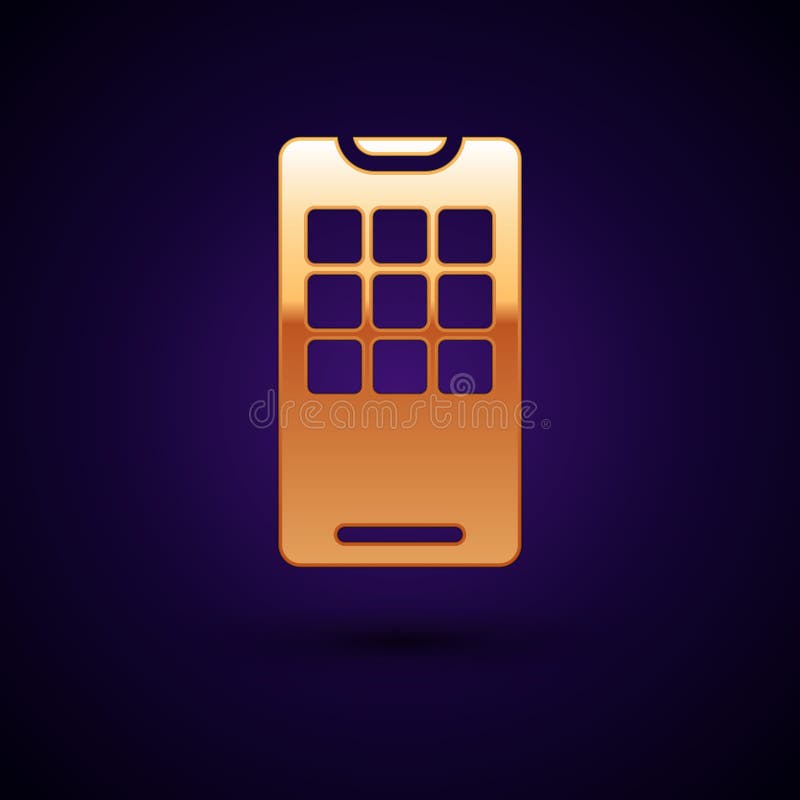 Gold Phone Icon Stock Illustrations – 16,687 Gold Phone Icon Stock ...