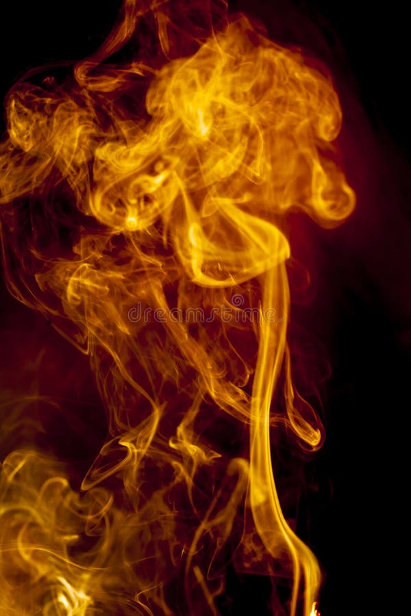 Gold smoke stock image. Image of mystery, flowing, smoke - 217589295