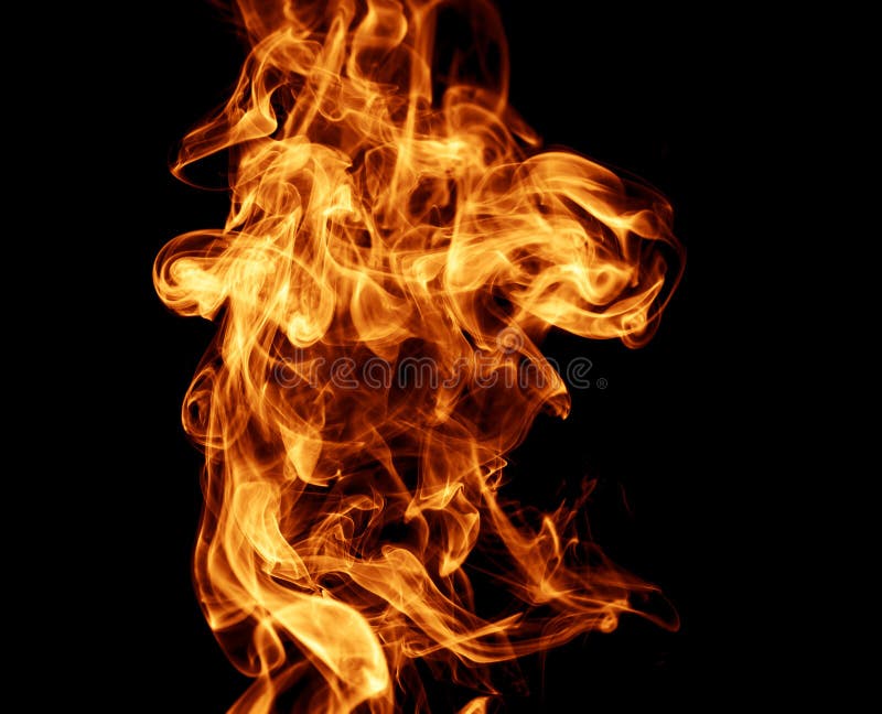 Gold Smoke Isolated on Black Background Stock Image - Image of curve ...