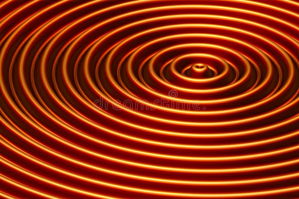 Gold Smooth Wave stock illustration. Illustration of curves - 66851164