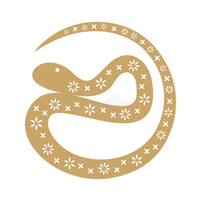 Boa Gold Snake Stock Illustrations – 211 Boa Gold Snake Stock ...