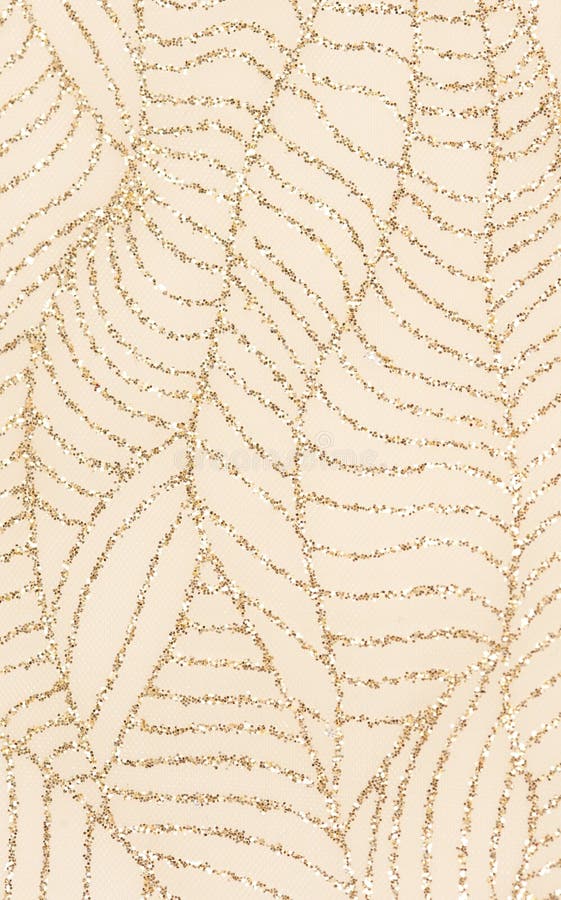 Gold Sparkling Fabric Background Stock Photo - Image of celebration ...